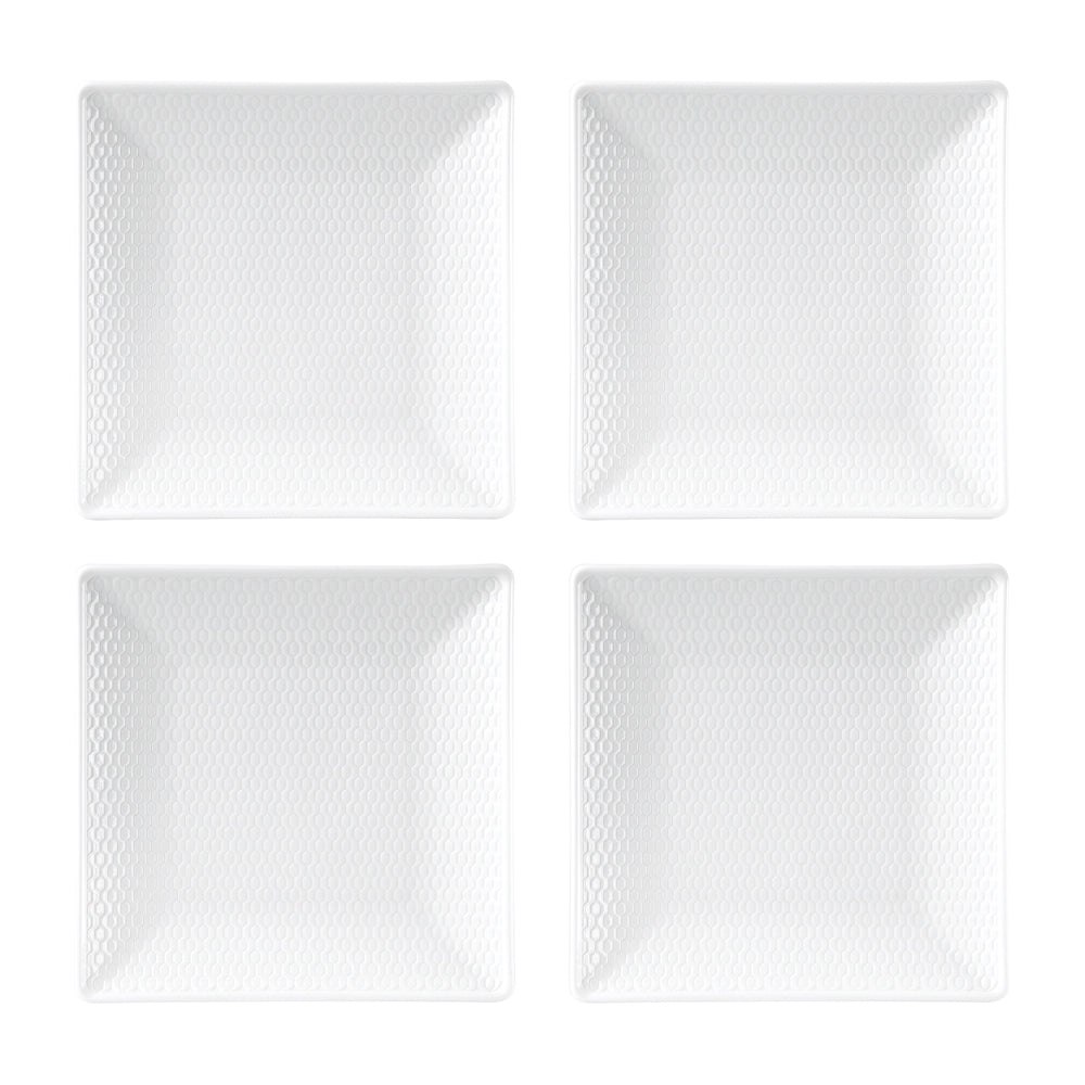 Gio Set of 4 Square Plates 14.5cm – Outdo Homestore