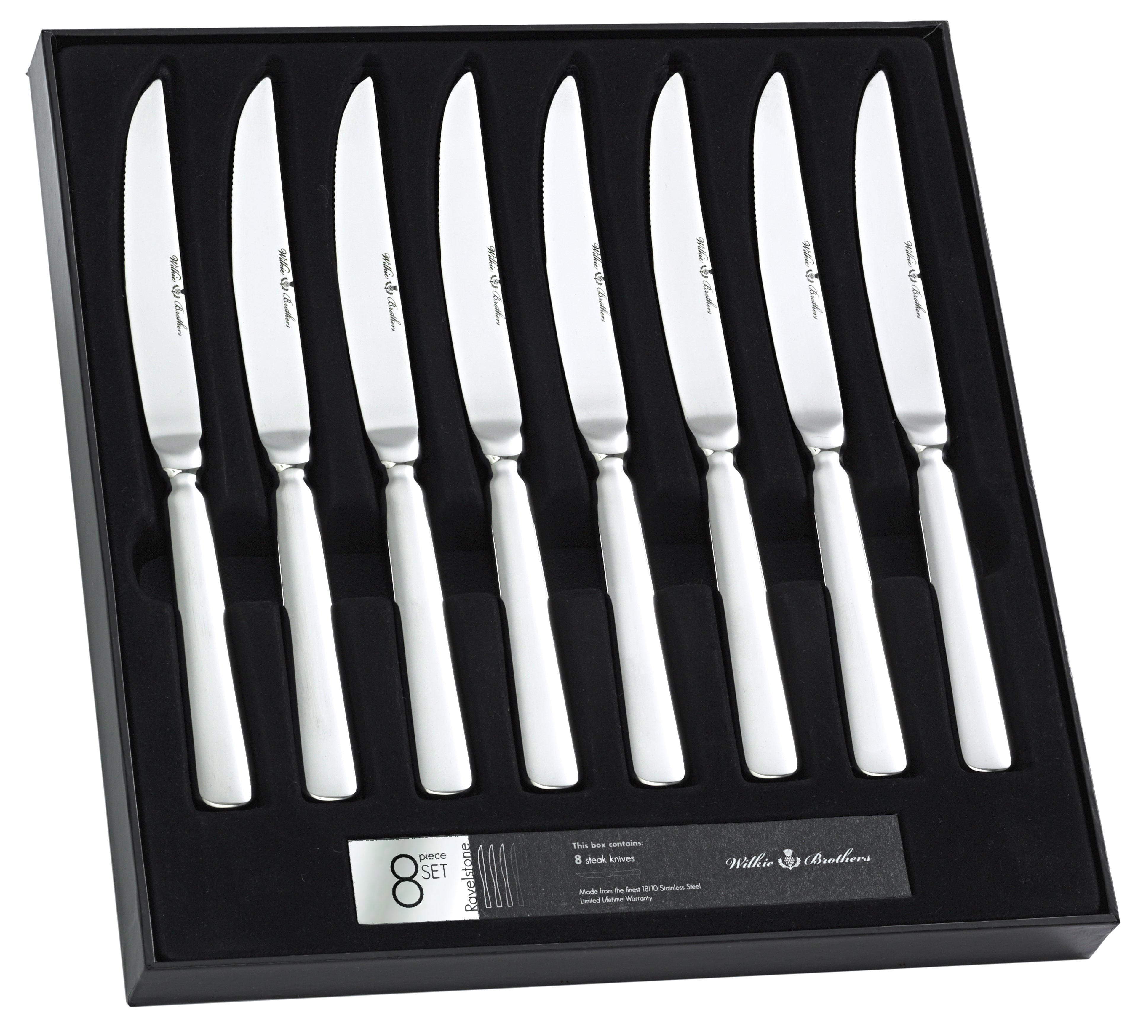 Ravelstone 8 Piece Steak Knife Set – Outdo Homestore